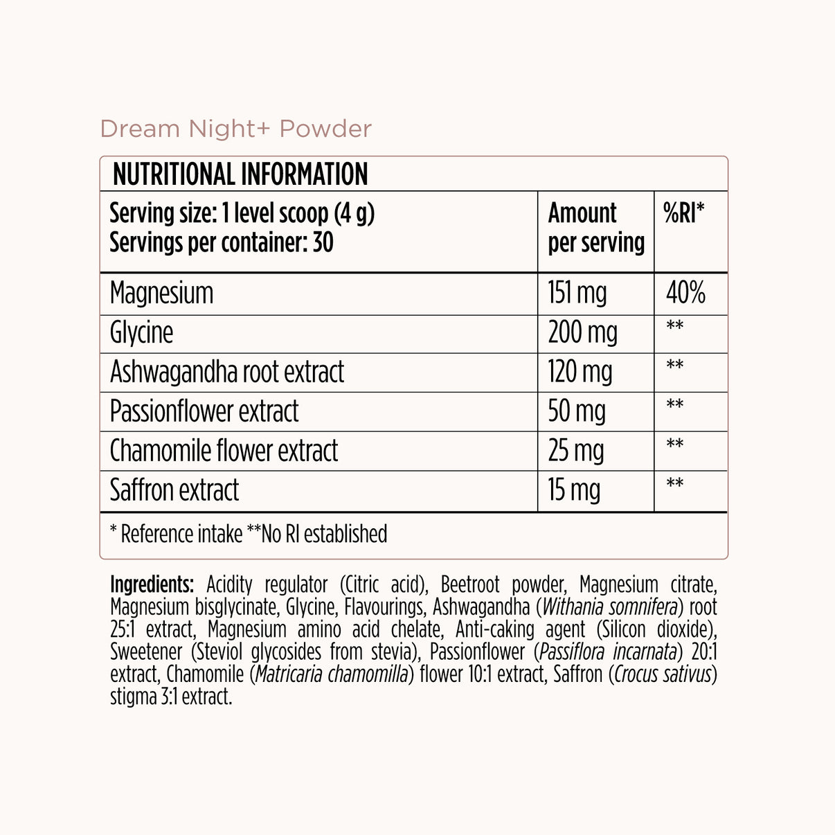 Dream Night+ Powder – JSHealth Vitamins UK
